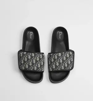 Dior Monogram Strap Slides