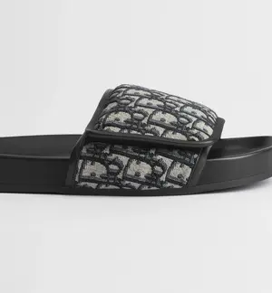 Dior Monogram Strap Slides