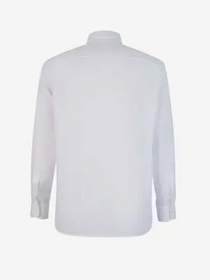 Brioni Long Sleeved Slub-texture Shirt