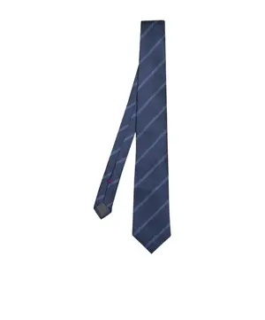 Brunello Cucinelli Silk Tie - Blue