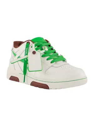 Off-White Lace-up Sneakers With Signature Arrow Motif