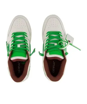 Off-White Lace-up Sneakers With Signature Arrow Motif