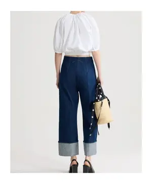 PATOU Bubble Top With Short Sleeves