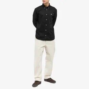 Carhartt Wip Wip Madison Logo Embroidered Shirt