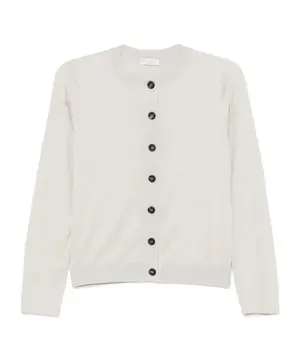 Brunello Cucinelli Metallic Thread Cardigan - No