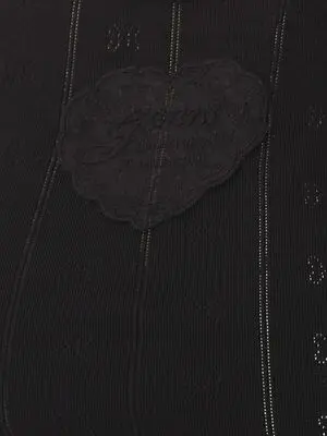 GANNI Heart Patch T-shirt