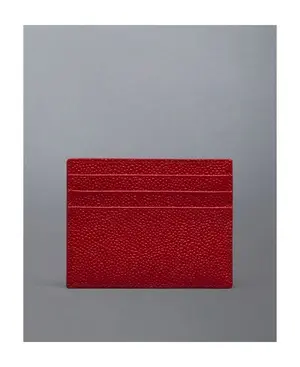 Thom Browne Pebbled-leather Card Holder