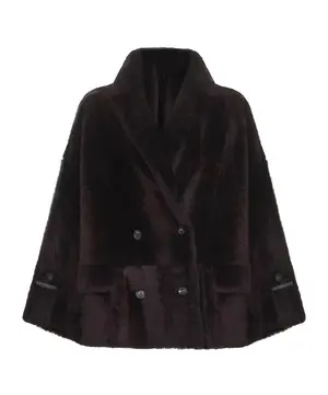 Brunello Cucinelli Double-breasted Cropped Jacket