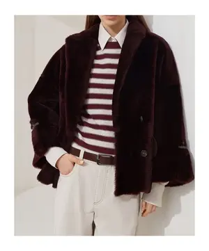 Brunello Cucinelli Double-breasted Cropped Jacket