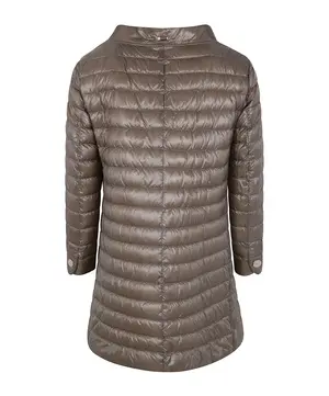Herno Rossella Long-sleeve Quilted Cotton-padded Jacket