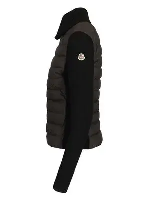 Moncler Padded Zip-up Padded Jacket - Black