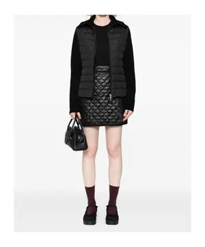 Moncler Padded Zip-up Padded Jacket - Black