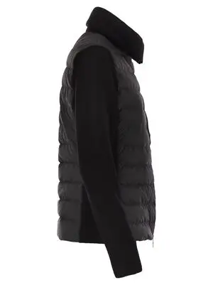 Moncler Padded Zip-up Padded Jacket - Black
