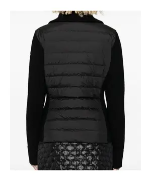 Moncler Padded Zip-up Padded Jacket - Black