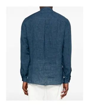 Brunello Cucinelli Band-collar Shirt