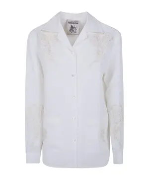 SEMICOUTURE Long-sleeved Shirt Jacket With Embellishment