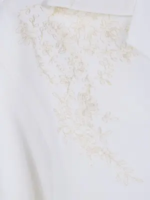 SEMICOUTURE Long-sleeved Shirt Jacket With Embellishment