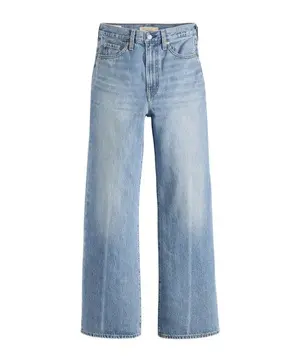 LEVI'S Wide Leg High Rise Jeans - Medium Wash