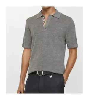 Burberry Wool Polo Shirt