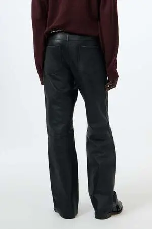 Our Legacy Straight-leg Leather Pants