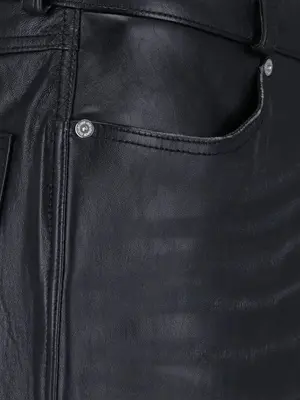 Our Legacy Carlson Straight-leg Leather Pants