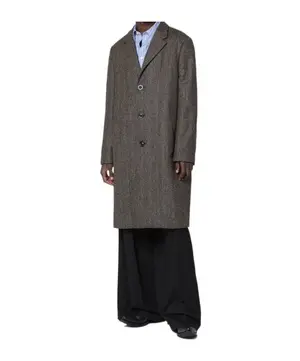 Maison Margiela V Neck Coats For Men
