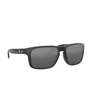 Oakley Black Holbrook Rectangular Frame Sunglasses - Gray
