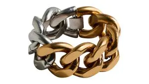 H&M H&M X Stella McCartney Two Tone Link Bracelet