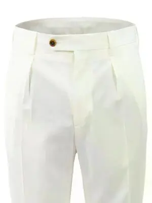 BERWICH Chiaia Pleated Trousers - Neutrals