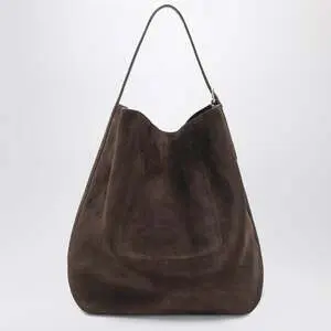 TOTEME Suede Tote Bag - Brown