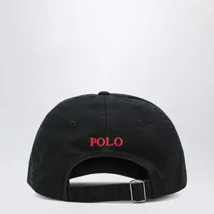 Polo Ralph Lauren Cotton Canvas Baseball Cap - Black