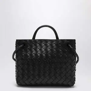 Bottega Veneta Small Andiamo Bag - Black