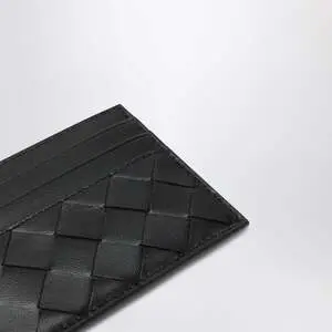 Bottega Veneta Card Holder In Intrecciato