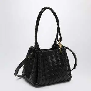 Bottega Veneta Small Parachute Bag - Black