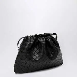 Bottega Veneta Medium Intrecciato Dustbag Pouch - Black