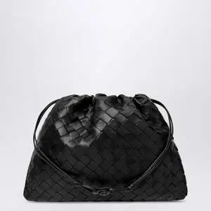 Bottega Veneta Medium Intrecciato Dustbag Pouch - Black