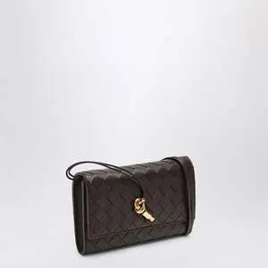 Bottega Veneta Andiamo Clutch - Brown