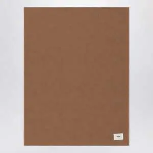 TEKLA Brown Lambswool Blanket