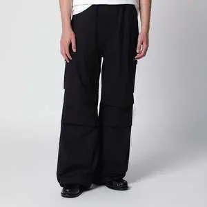 Needles Cotton-nylon Oxford Cargo Pants - Black