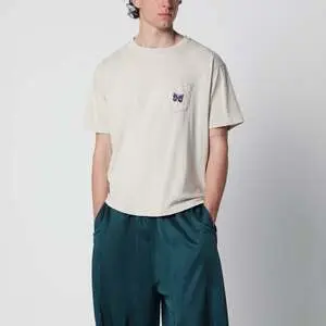 Needles Cotton T-shirt With Embroidery