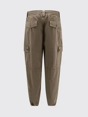 Dolce & Gabbana Cotton Cargo Trousers With Drawstring And Side Pockets