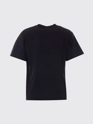 MAGLIANO Relaxed Fit Cotton Crew-neck T-shirt With Contrasting Logo - Black