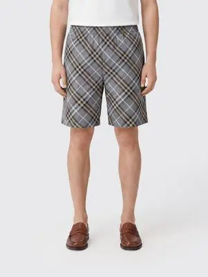Burberry Plaid Swim Shorts - Blue