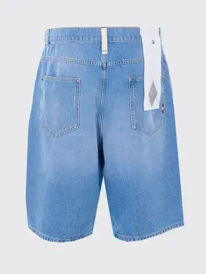 AMISH SUPPLIES Five-pocket Knee-length Denim Bermuda Shorts