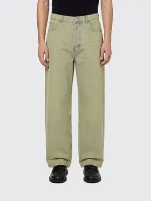 AMISH SUPPLIES Wide Leg Five-pocket Jeans - Blue