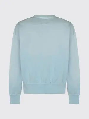 Maison Kitsuné Crewneck Cotton Sweatshirt With Contrast Logo