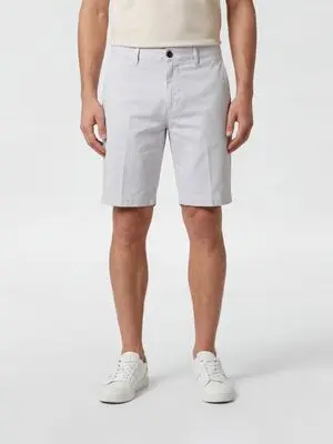 Incotex Stretch Cotton Chino Shorts With Slash Pockets And Mid-rise Waist
