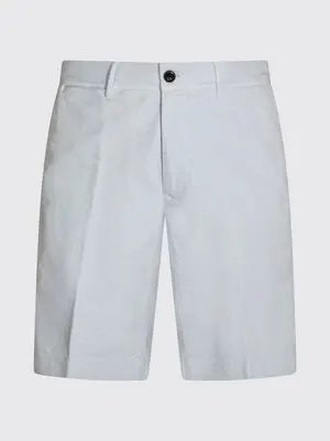 Incotex Stretch Cotton Chino Shorts With Slash Pockets And Mid-rise Waist