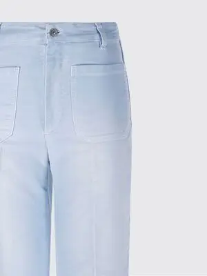 Victoria Beckham Straight Cotton Denim Jeans