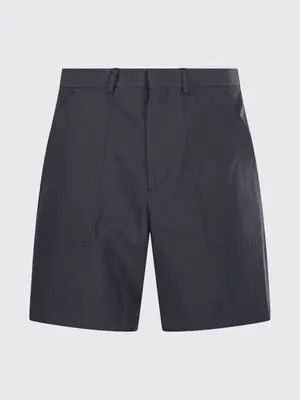 LARDINI Tailored Linen Blend Shorts